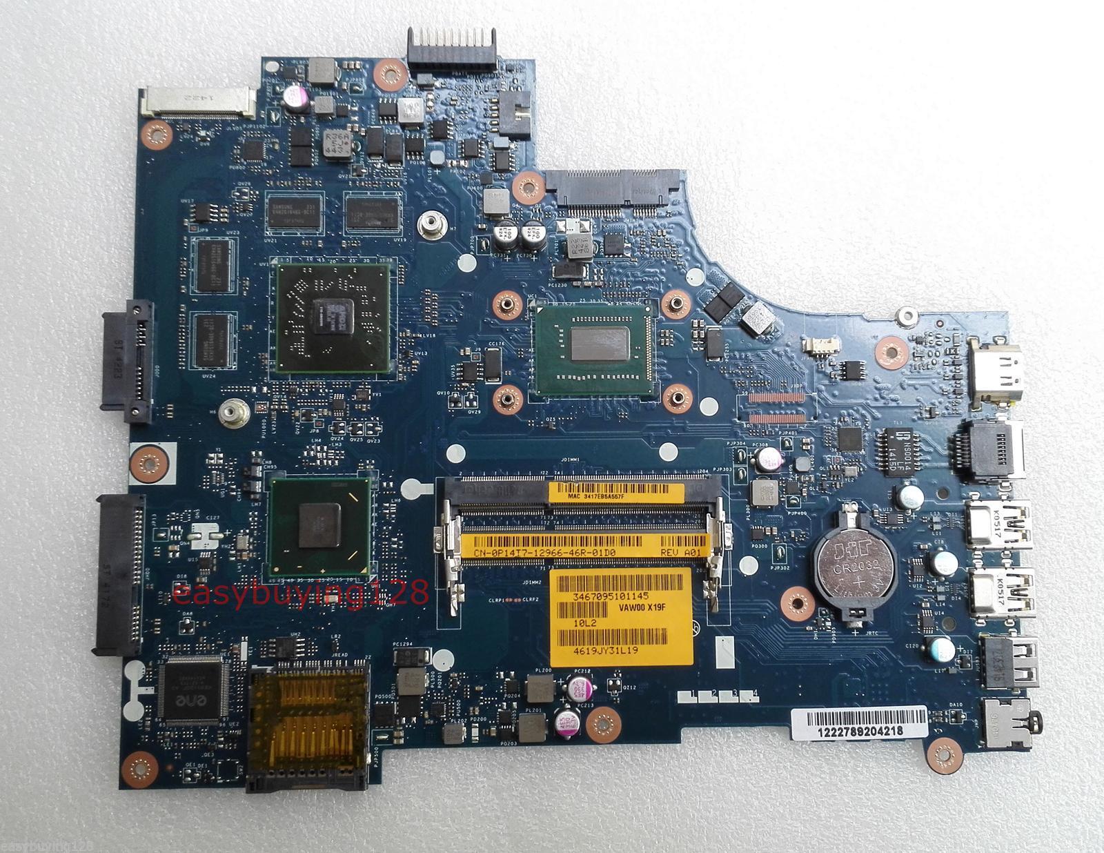 DELL 15R 3521 5521 Motherboard P14T7 CN-0P14T7 HM77 i5-3317U [LA-9101P ...