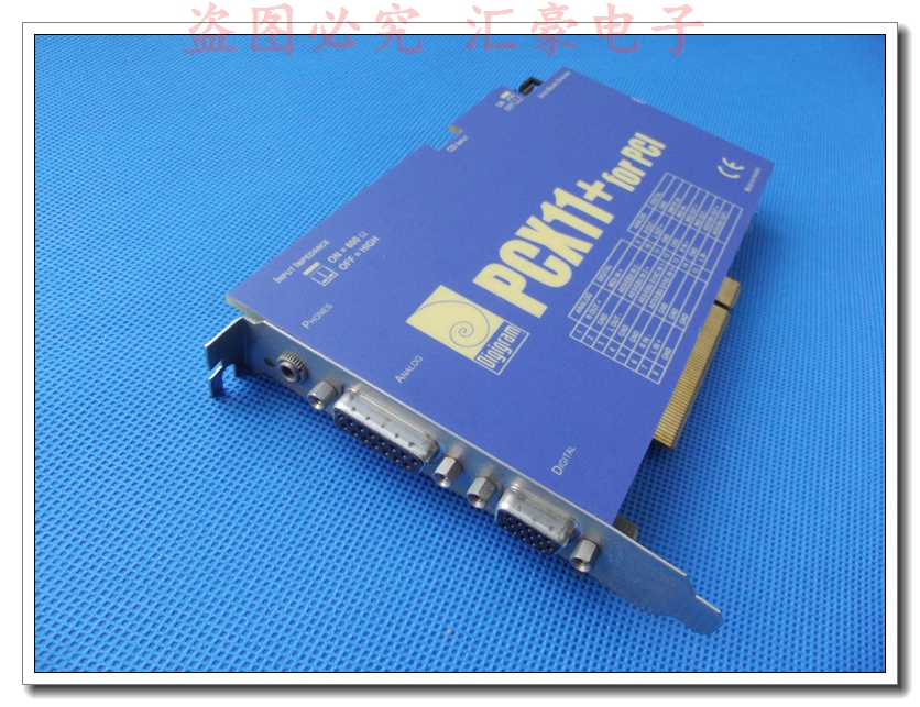 Digigram PCX11 + für die PCI PROFESSIONAL BROADCAST AUDIO PRODUCTION ...