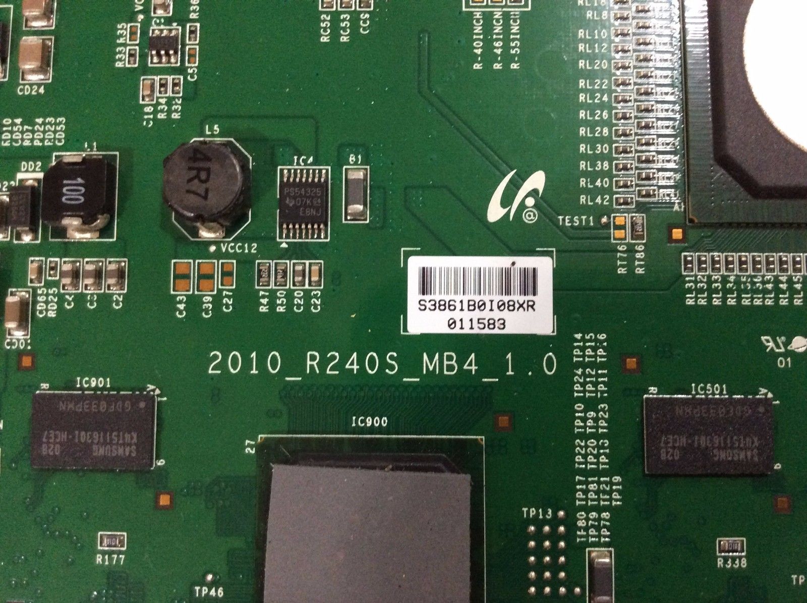 LJ94-03861B 2010_R240S_MB4_1.0 T-Con Board Für Samsung UN55C7000WFXZA ...